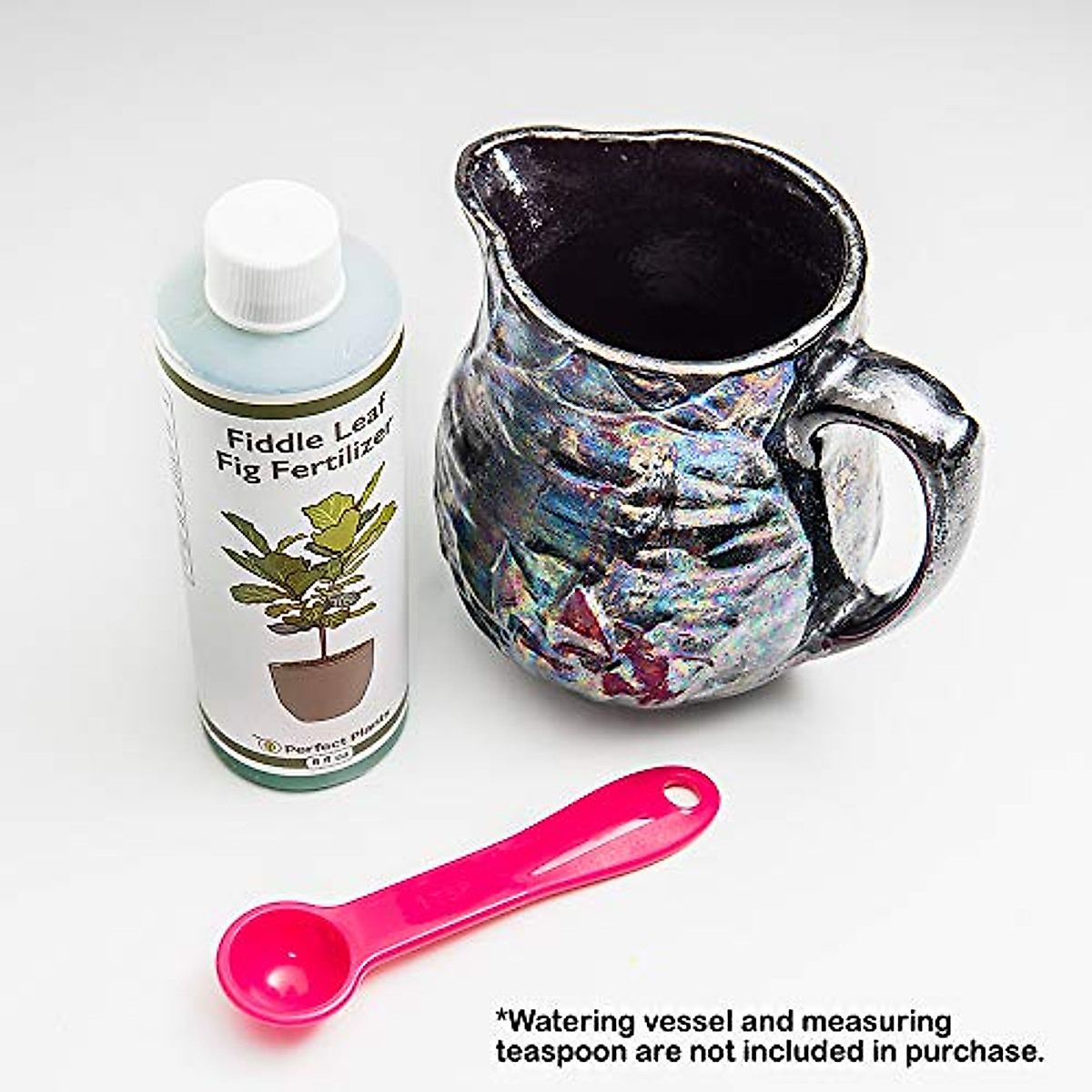 Perfect Plants Liquid Fiddle Leaf Fig Fertilizer | 8oz. of Premium Concentrated Indoor Ficus Food | Get Big Leaves and Healthy Plants