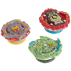 BEYBLADE Burst Rise Hypersphere Battle Heroes 3-Pack - Ace Dragon D5, Rudr R5, Viper Hydrax H5 Battling Game Tops, Toys Ages 8 and Up (Amazon Exclusive)