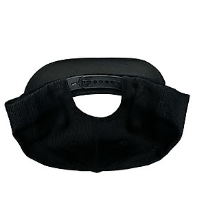 Embroidered Ash Ketchum Costume Cap in Black on Black 3D Puff Design, AP Custom Snapback Flatbill League Trainer Anime Cosplay or Halloween