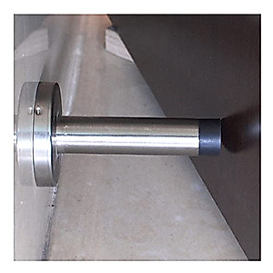 BokWin 12 Inch Wall-Mounted Door Stopper, Extra Long Door Stop, Heavy Duty Stainless Steel Door Stopper with Sound Dampening Rubber Bumper for Protects Your Walls from Damage