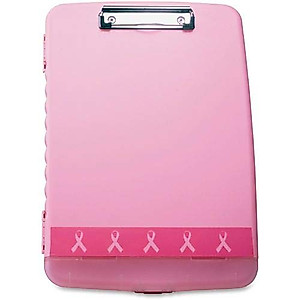Breast Cancer Awareness BCA Slim Clipboard Storage Box
