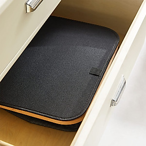 YOUDENOVA 66L Large Laundry Basket with Lid, Collapsible Dirty Clothes Hamper with Handle, Closet Storage Bin for Bedroom, Bathroom, Dorm (Black)