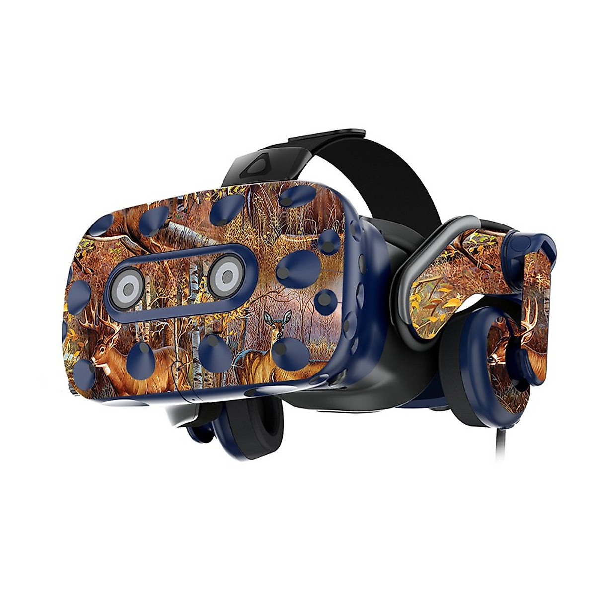 MightySkins Skin Compatible with HTC Vive Pro VR Headset - Deer Pattern | Protective, Durable, and Unique Vinyl Decal wrap Cover | Easy to Apply, Remove, and Change Styles | Made in The USA