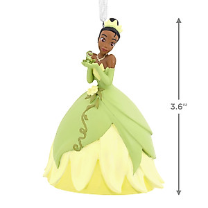 Hallmark Disney The Princess and The Frog Tiana with Frog Prince Naveen Christmas Ornament