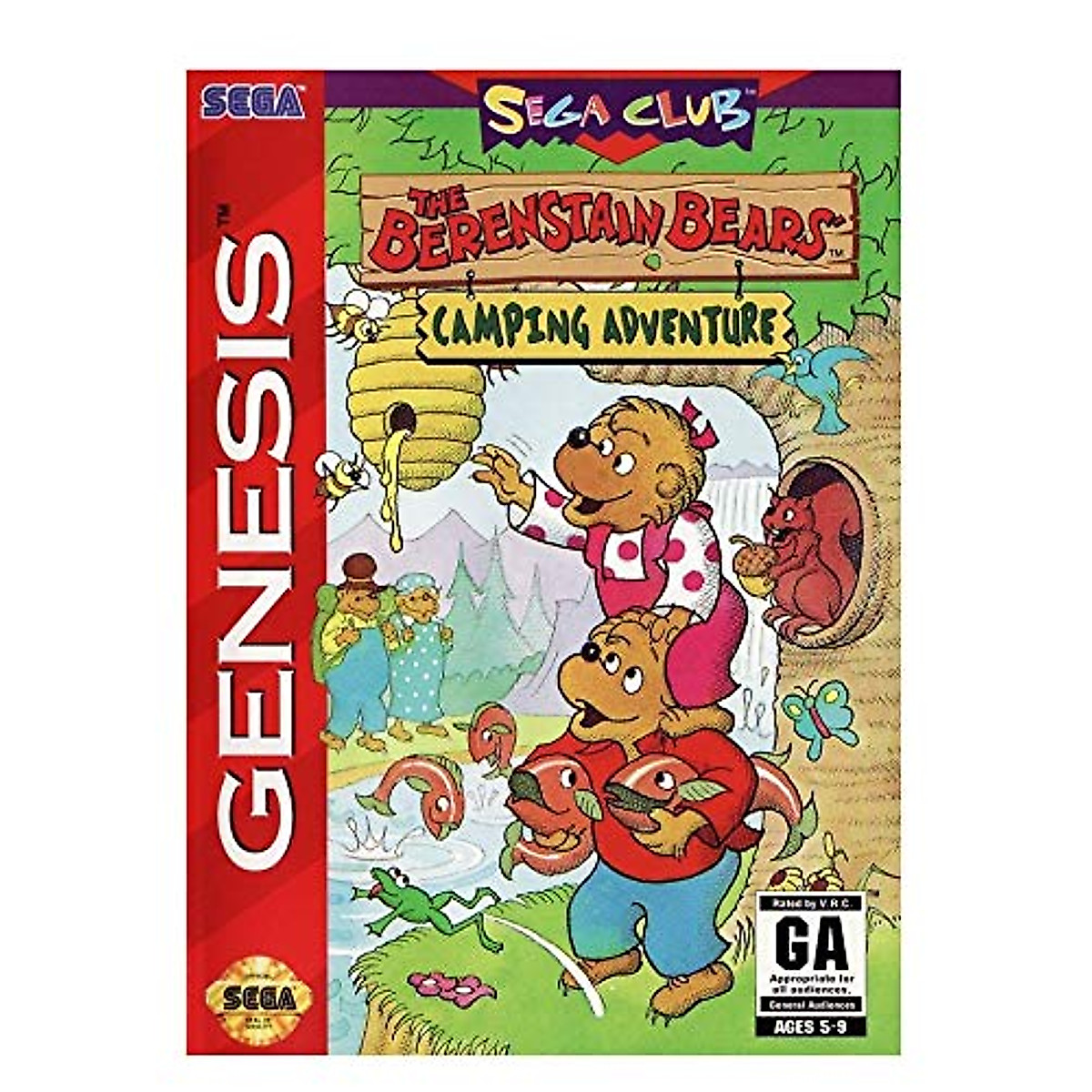 Berenstain BearsCamp - Sega Genesis