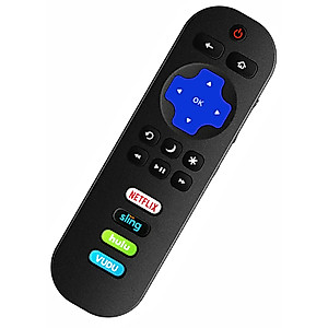 Remote Control fit for TCL Roku TV 65S405 65S401 55UP120 55US57 55S401 55S405 50FS3750 55FS3700 49S405 48FS3700 48FS3750 43FP110 43UP120 43S405 40FS3800 40S3800 32S3850 32S3700 32S3800 32S301 32S800