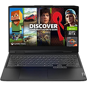 Lenovo IdeaPad Gaming 3 - Laptop Computer, 15.6" 120Hz FHD Display, AMD Ryzen 5 6600H, NVIDIA GeForce RTX 3050, 32GB DDR5 RAM, 1TB SSD Storage, Wi-Fi 6, Essential Gaming Laptop, Windows 11 Home