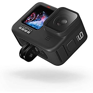 GoPro HERO9 Black Bundle - Includes The Remote, Spare Battery (2 Total), and Carrying Case (CHDRB-902-RW)