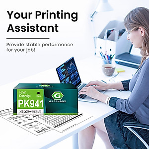 GREENBOX Compatible 2330DN Toner Cartridge Replacement for Dell PK941 6,000 Pages High Yield for Dell 2350DN 2330DN 2330D 2330DTN 2330 2350D 2350 Printer (Black, 1-Pack)