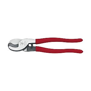 Klein Tools 63050 Cable Cutter, Made in USA, Heavy Duty Cutter for Aluminum, Copper, and Communications Cable