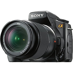 Sony Alpha A200K 10.2MP Digital SLR Camera Kit with Super SteadyShot Image Stabilization with 18-70mm f/3.5-5.6 Lens