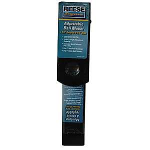 Reese 7031300 Class III Adjustable Weight Carrying Ball Mount , Black