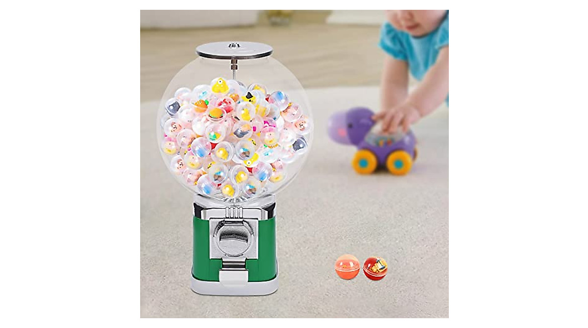 Gdrasuya10 Big Bubble Gumball Machine - Fun and Secure