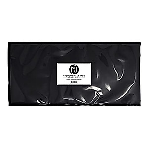 MJ Commercial-Grade Vacuum Sealer Bags for Food Storage, Sous Vide | 50 Pack (11" x 24" 5 Mil, Black and Clear)