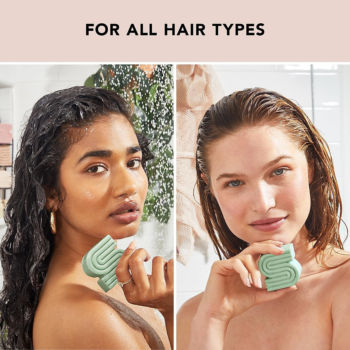 Kitsch Tea Tree & Mint Anti-Dandruff Shampoo Bar - Vegan, Natural, Paraben & Sulfate Free | For Itchy Scalp & All Hair Types | Made in US, 3.2oz