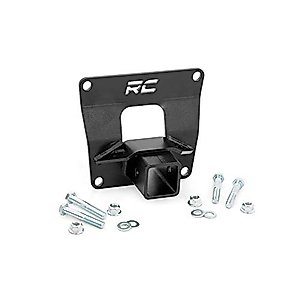 Rough Country 2" Receiver Hitch Plate for 2019-2022 Honda Talon - 92028 Black