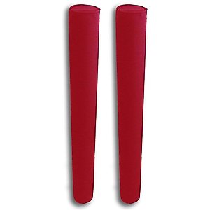 Mad Dog Boat Trailer Guide Pole Pad and Cover with Capped Ends | 60 Inch | Heavy Duty UV Fade Proof Canvas | Set of Two