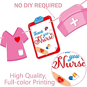 Nurse Theme Banner Nurse Graduation Party Bunting Decorations Congrats to Nurse Garland for Hospital Rn Theme Party Medical School Graduation Party Nurse Day Party Birthday Party Decorations