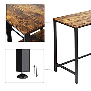 Function Home 54 Inch L-Shaped Computer Desk, Corner Desk with Reversible Storage Shelves, PC Work Desk Workstation for Home, Office