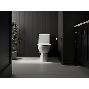 Kohler K-28004-0 Drift ReadyLatch Quiet Close Elongated Toilet Seat, White