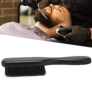 Beard Brush for Men, Mustache Brush, Mustache Comb, Beard Grooming Brush Beard Brush Hair Combs with Wooden Handle for Beards Moustaches Works with Beard Oil and Balm to Soften