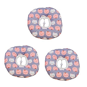 DOITOOL 3pcs Dog Cone Protective Collar Cat Recovery Cat Cone Soft Cone for Dogs Dog Donut Dog for Large Dogs Neck Collar for Dogs Turtle Tank Accessories Dog Recovery para Pet Small Dog