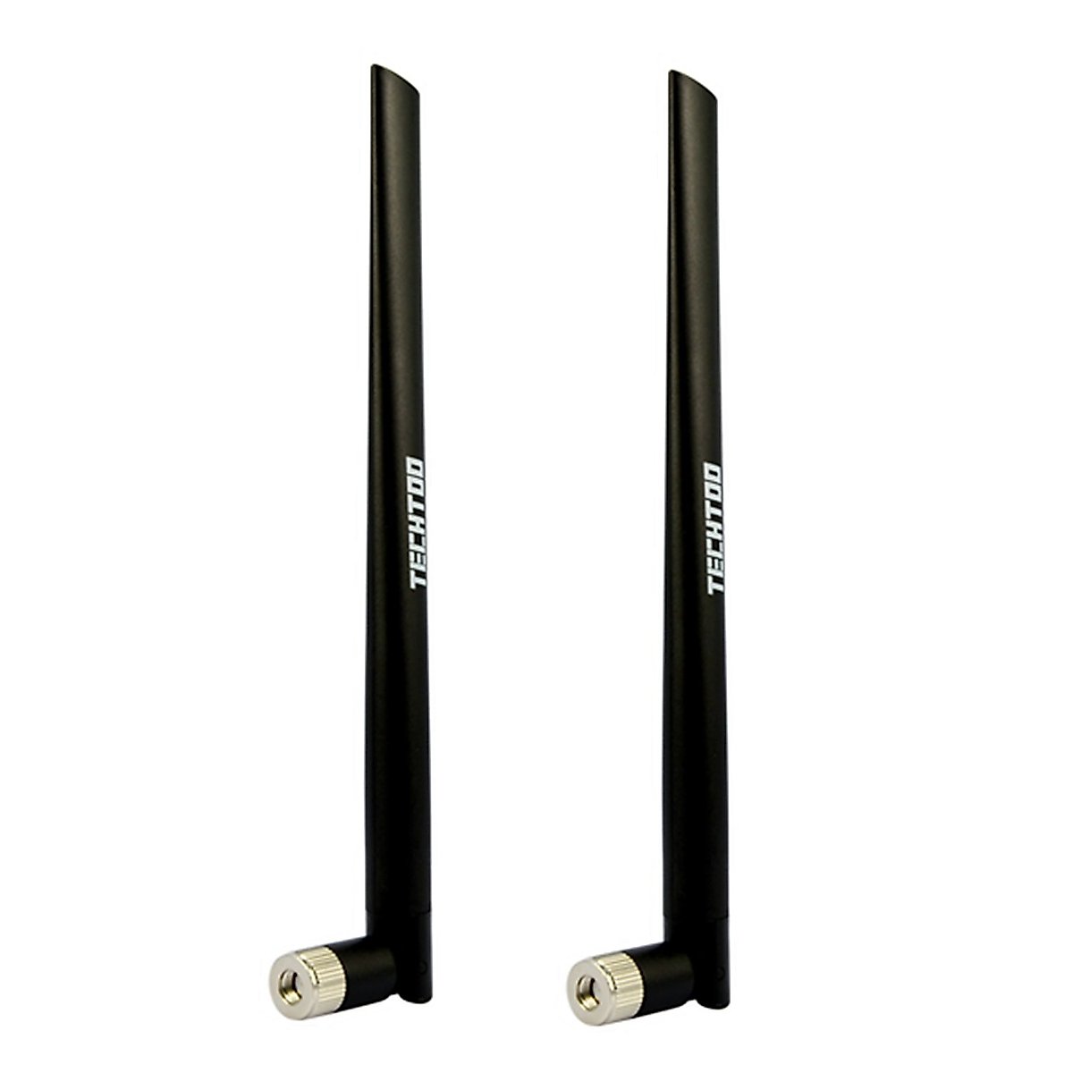 TECHTOO WiFi Antenna Dual Band 7dBi 2.4GHz/5.8GHz with RP-SMA Connector for Wireless Network Router USB Adapter PCI Card IP Camera DJI Phantom Wireless Range Extender FPV UAV Drone