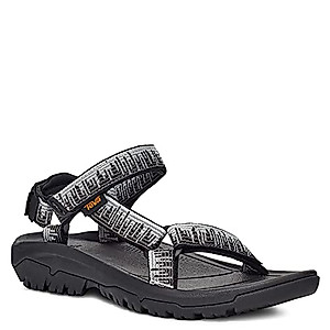 Teva Women's Hurricane XLT 2 Sandal, Atmosphere Black/White, 8