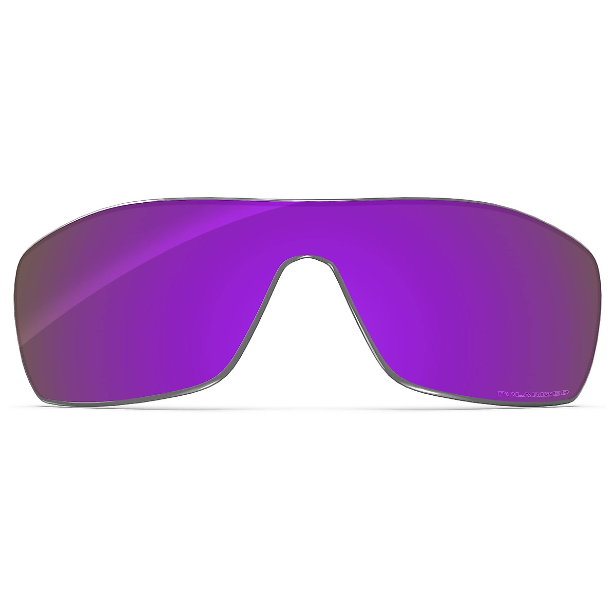 Tintart Performance Replacement Lenses Compatible with Oakley Batwolf OO9101 Polarized Etched-Plum Purple