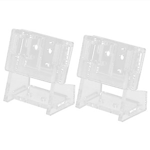 Acrylic Bracket for Raspberry Pi, Protective Case LCD Display Screen Holder Stand Cover for Raspberry Pi 8MP Camera(2pcs)