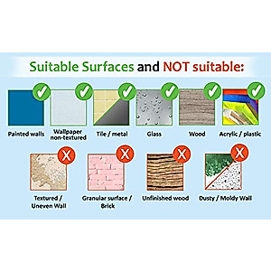 Dog Wall Decals for Girls - Cupcake Cute Pink Decor Stickers for Kids - Wall Decor Stickers for Kids - Baby Decals Dog [>45 Art Baby Bedroom clings]