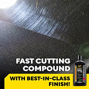 Meguiar's M10508 Mirror Glaze Ultra-Cut Compound - 8 Oz Bottle