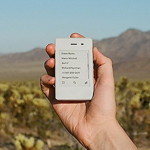 Light Phone II [Light Gray] 4G Volte Phone, Minimalist Phone for Calling & Texting, Bluetooth, WiFi, Personal Hotspot…