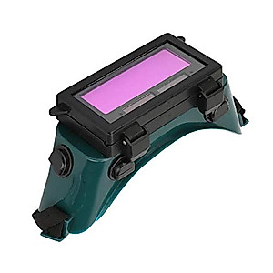 Hilitand Automatic Dimming Welder Eye Glasses Solar DIN16 Auto Darkening Eye Mask Welding Goggles Eye Protective Glasses(Dark Green)