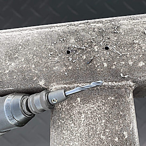 Snappy Tools 3/8 Inch Ironman Quick Change Drill Bit Adapter for Metalworking, Fabrication and Installation