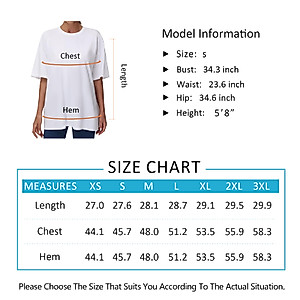 THE GYM PEOPLE Women's Casual Oversized T-Shirts Summer Crewneck Short Sleeve Workout Basic Tee Tops Heather Grey