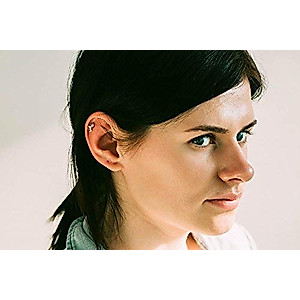 ONDAISY 14k Gold Plated Simulated Diamond Cz Heart Queen Bridal Mermaid Princess Crown Tiara Ear Studs Post Ball Earring Piercing For Women