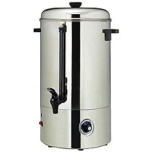 Adcraft WB-100 Low Volume Manual Fill Hot Water Dispenser Boiler, 100-Cup, Stainless Steel, 120v, NSF, 6.25 Gallon