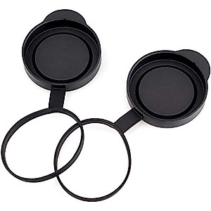 SVBONY Protective Rubber Objective Lens Caps for Fits Binoculars with Outer Diameter 52-54mm