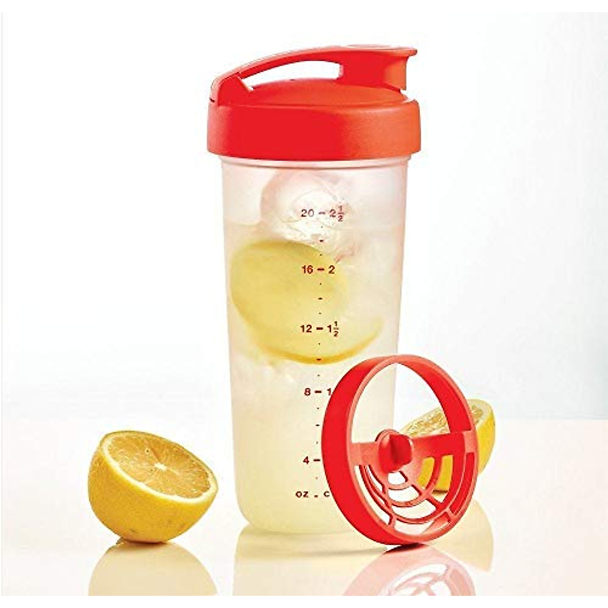 Quick Shake Container Red