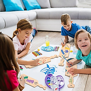 HHLUPUP Fraternity Paddle 18 Inch, Unfinished Solid Pine Paddle, Greek Sorority Paddle for Drawing, Engraving, Art Crafts, Greek Life, Home Decoration