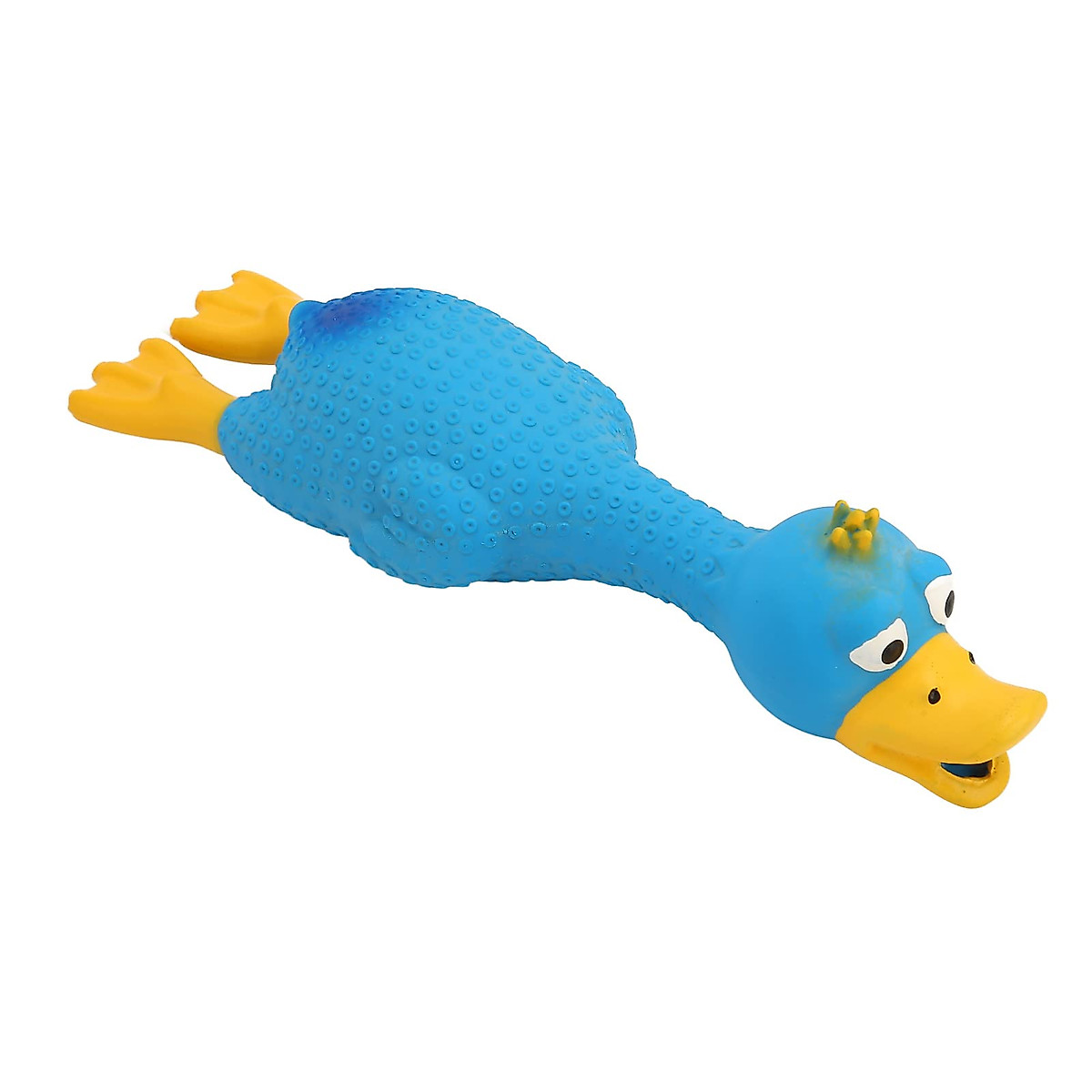 Naroote Latex Duck Dog Toys, Relieves Anxiety Funny Squeaky Duck Dog Toys for Dogs for Indoor