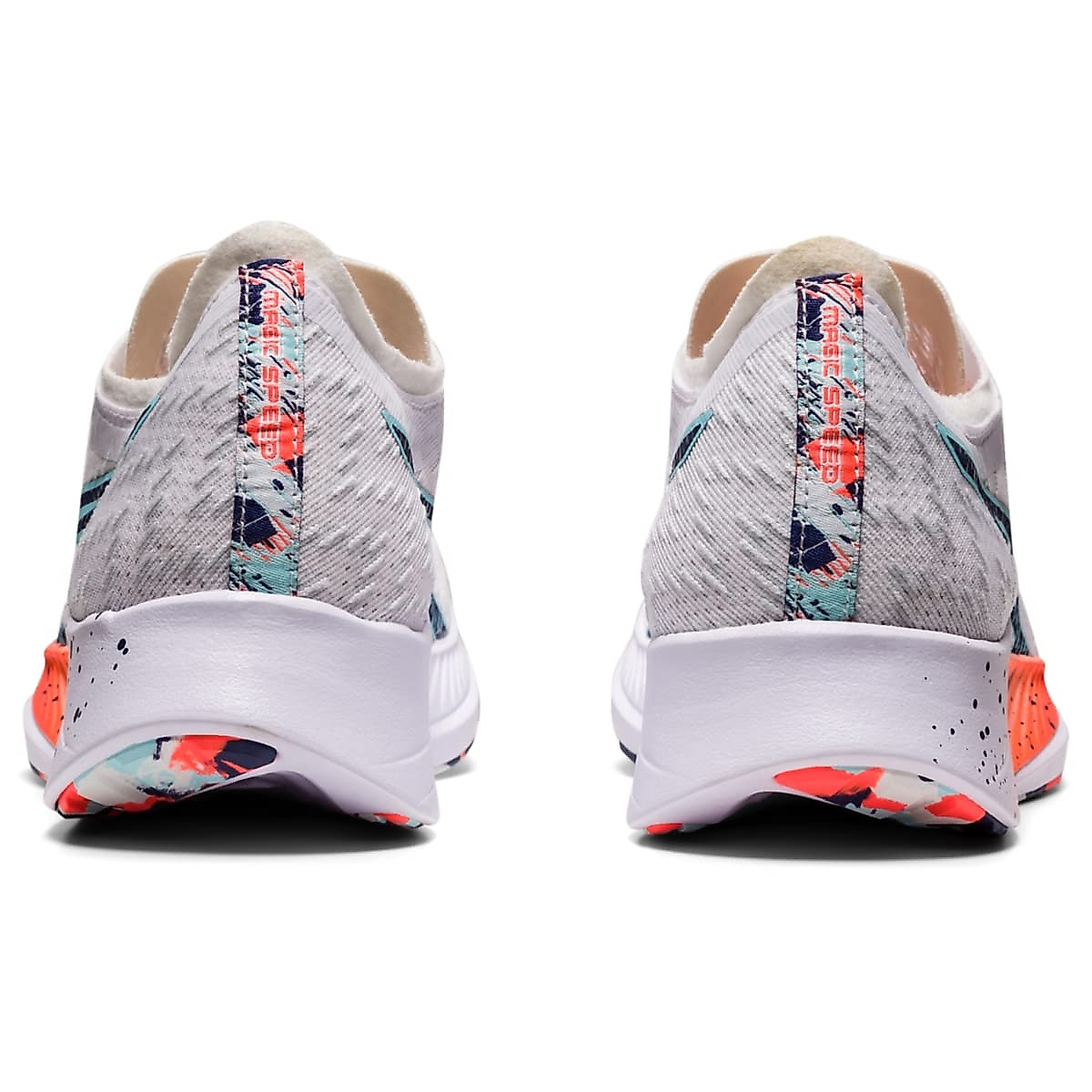 ASICS Women's Magic Speed™ Running Shoes, 10, White/Thunder Blue