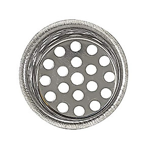 EZ-FLO 1-1/2 Inch Bathroom Tub or Sink Replacement Basket, Drain Strainer, Stainless Steel, EZ-30063