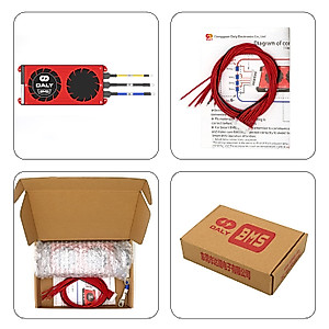DALY BMS li-ion 7s 24V 15A with Separate Port Temperature Sensor for Lithium Battery Pack Rated 3.7V Electric Tools