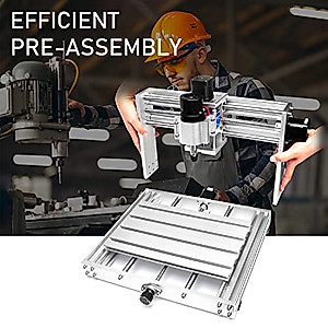DAEDALUS CNC Router Machine 2818 Max, 3 Axis, 200w Spindle, All Aluminum Frame
