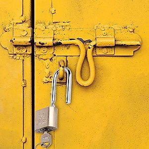 Locks with Keys 2 Pack, Katfort 1-9/16-inch(40mm) Padlock with 4 Keys, Long Shackle Padlock with Multiple Keys for Indoor Outdoor