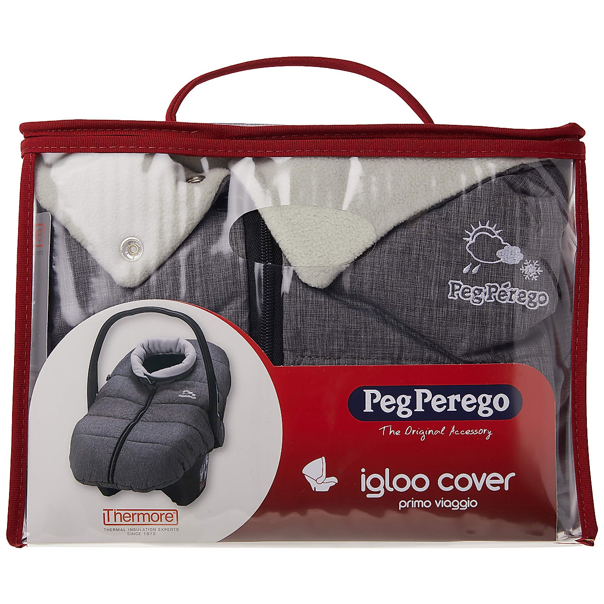 Peg Perego Primo Viaggio Igloo Cover - Accessory - Light Grey