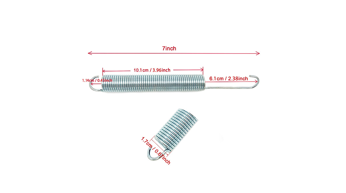 Souldershop 7-Inch Replacement Recliner Tension Springs
