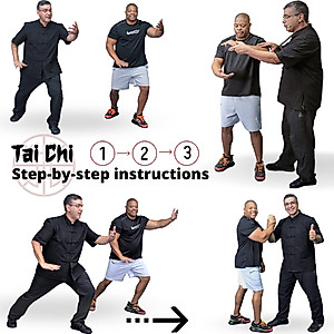 Tai chi DVD for beginners and seniors + Tai chi fit workouts. Qi gong, Balance, Strength, Stretching, Cardio, Breathing & more. Step by step instruction Tai chi exercises for seniors & beginner tai
